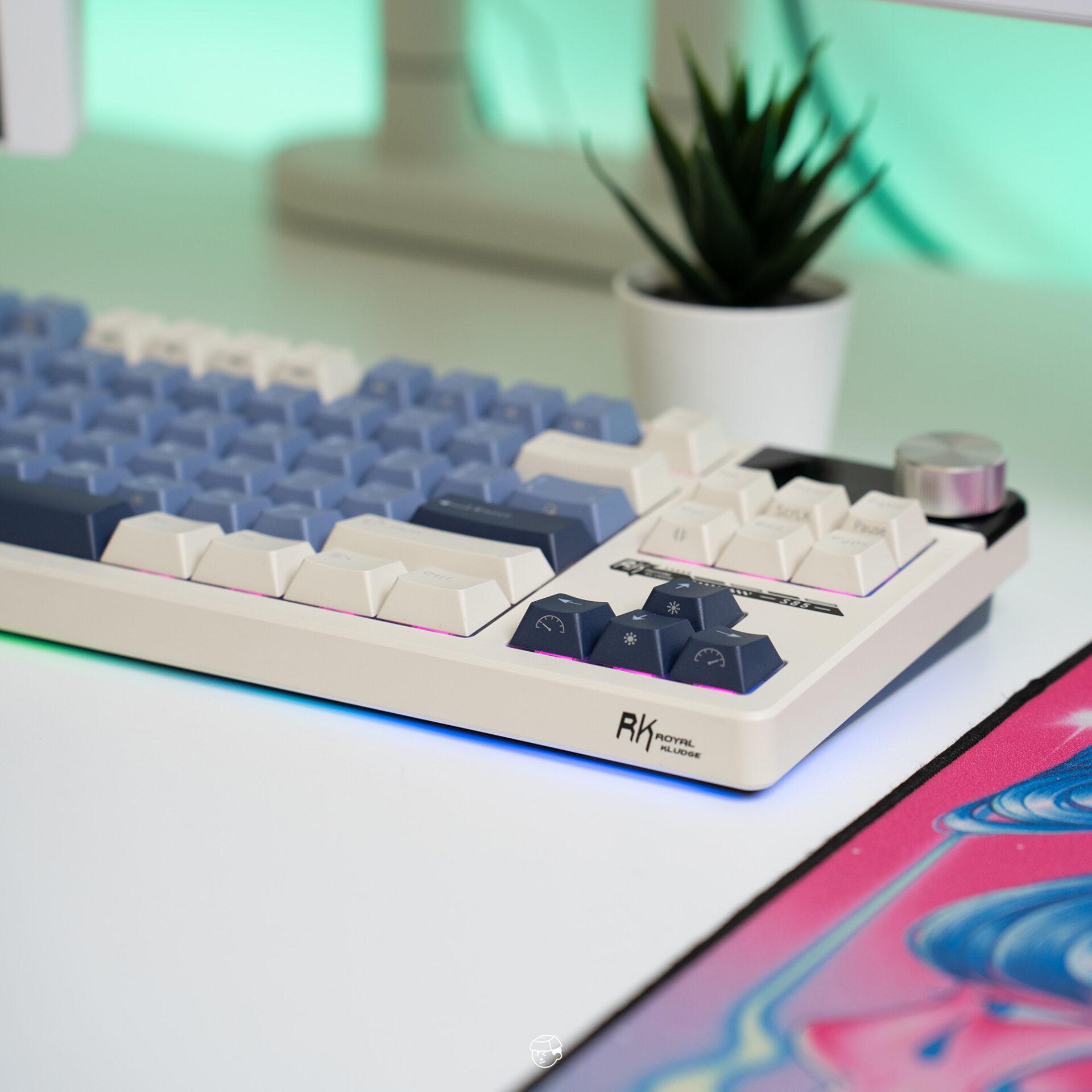 Royal Kludge RK S85 คีย์บอร์ดมีจอ ไร้สาย Hot-Swap ได้! - FreshZ